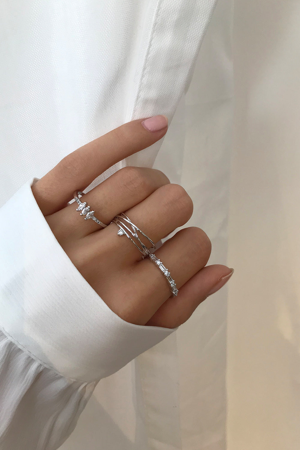 Vintage Delight Ring Silver