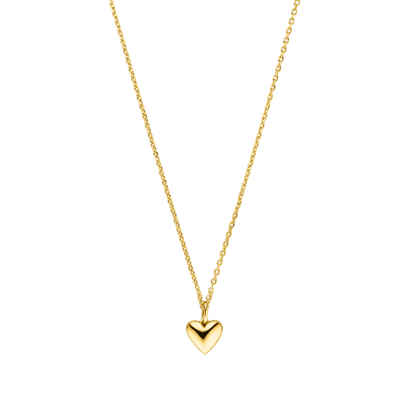 Heart Necklace 14K Gold Plated