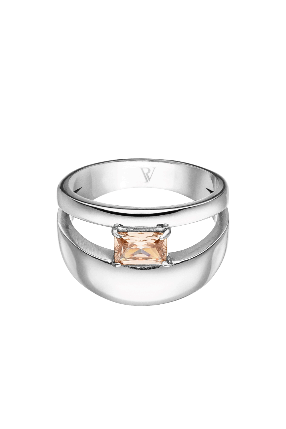 Silver valentine ring store
